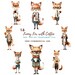 Crazy Fox Clipart PNG Bundle 16 High Quality,funny Fox With Coffee ...