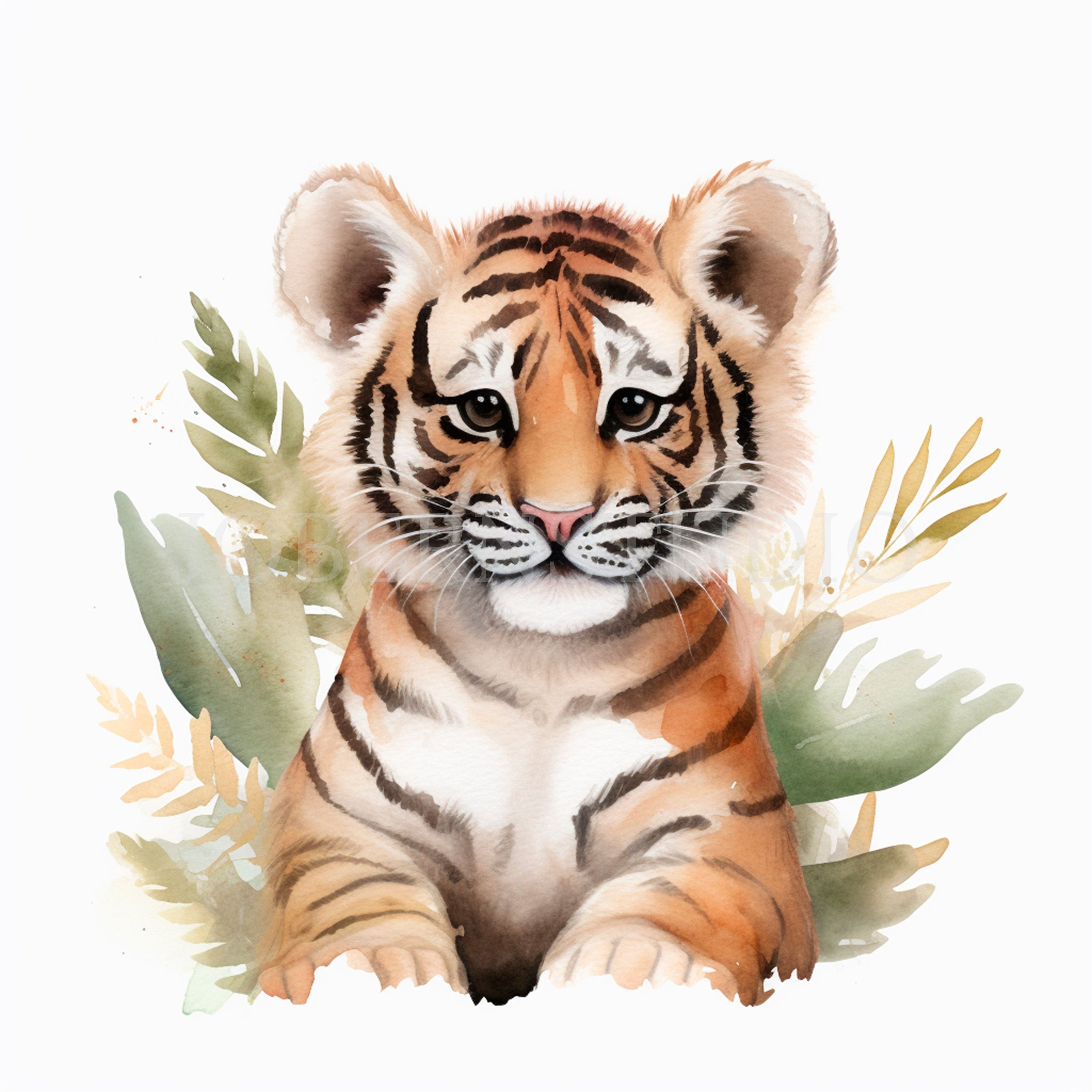 Safari Animal Clipart Bundle 25 High Quality Png,watercolor Safari ...