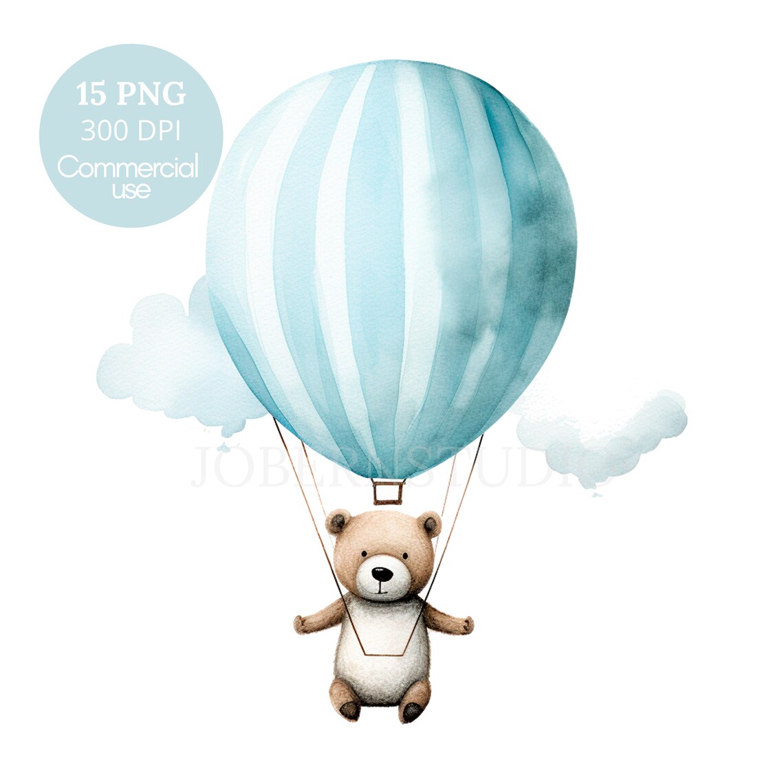 Aviator Teddy Bear Clipartbundle 15 High Quality - Etsy