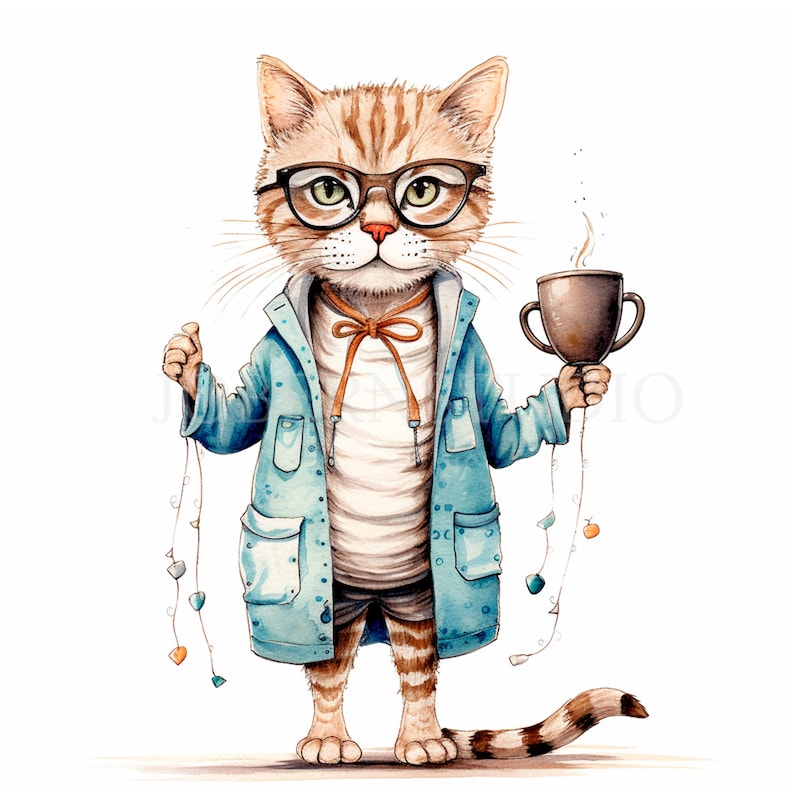 Crazy Cats Clipart PNG Bundle 15 High Quality Jpg,funny Cats With ...