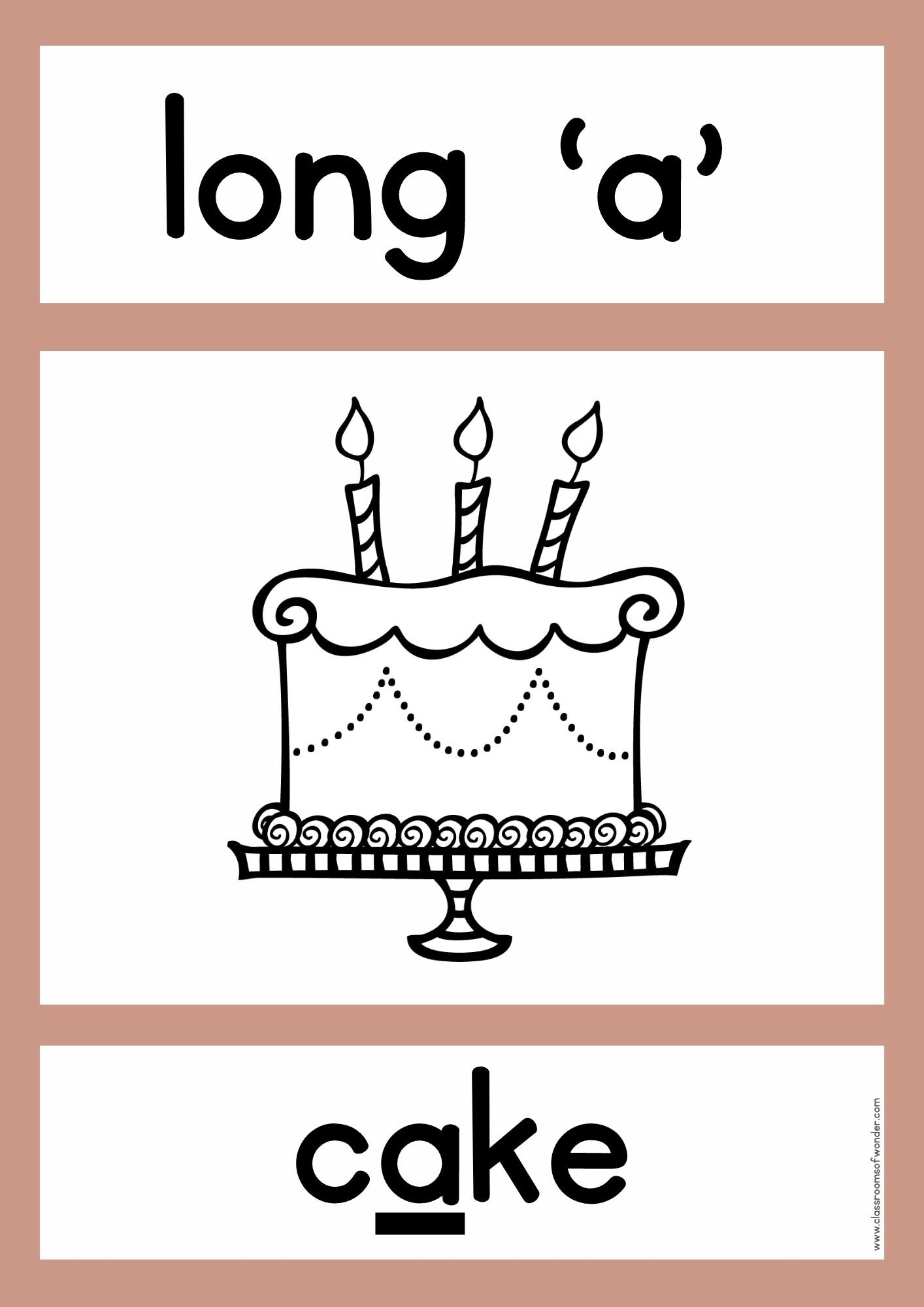 Long and Short Vowel Sound Posters Warm, Boho Palette - Etsy