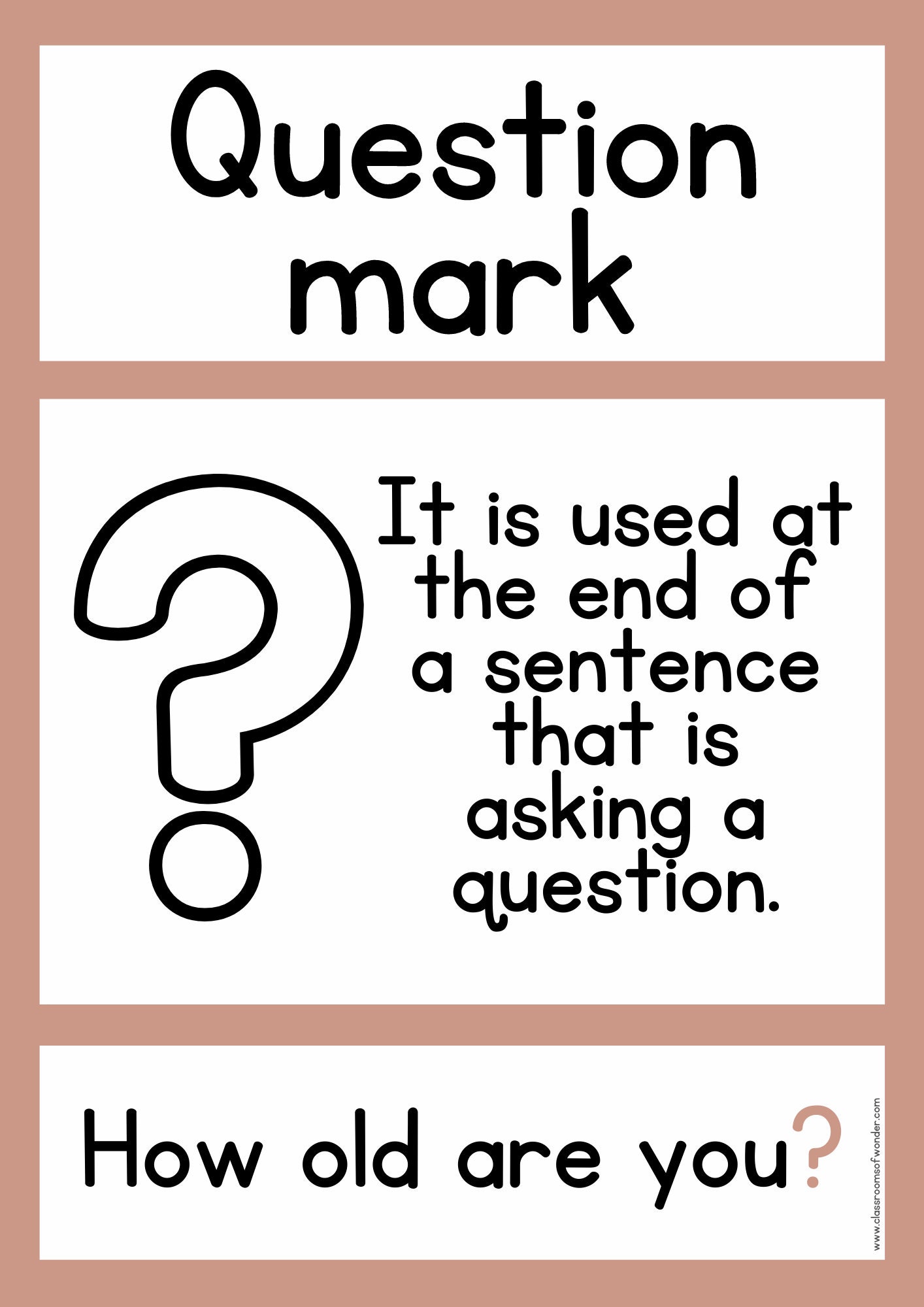 Punctuation Posters Warm, Boho Palette - Etsy