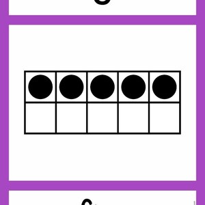 Vibrant Rainbow Tens Frame Posters for Classroom Display Math Learning ...