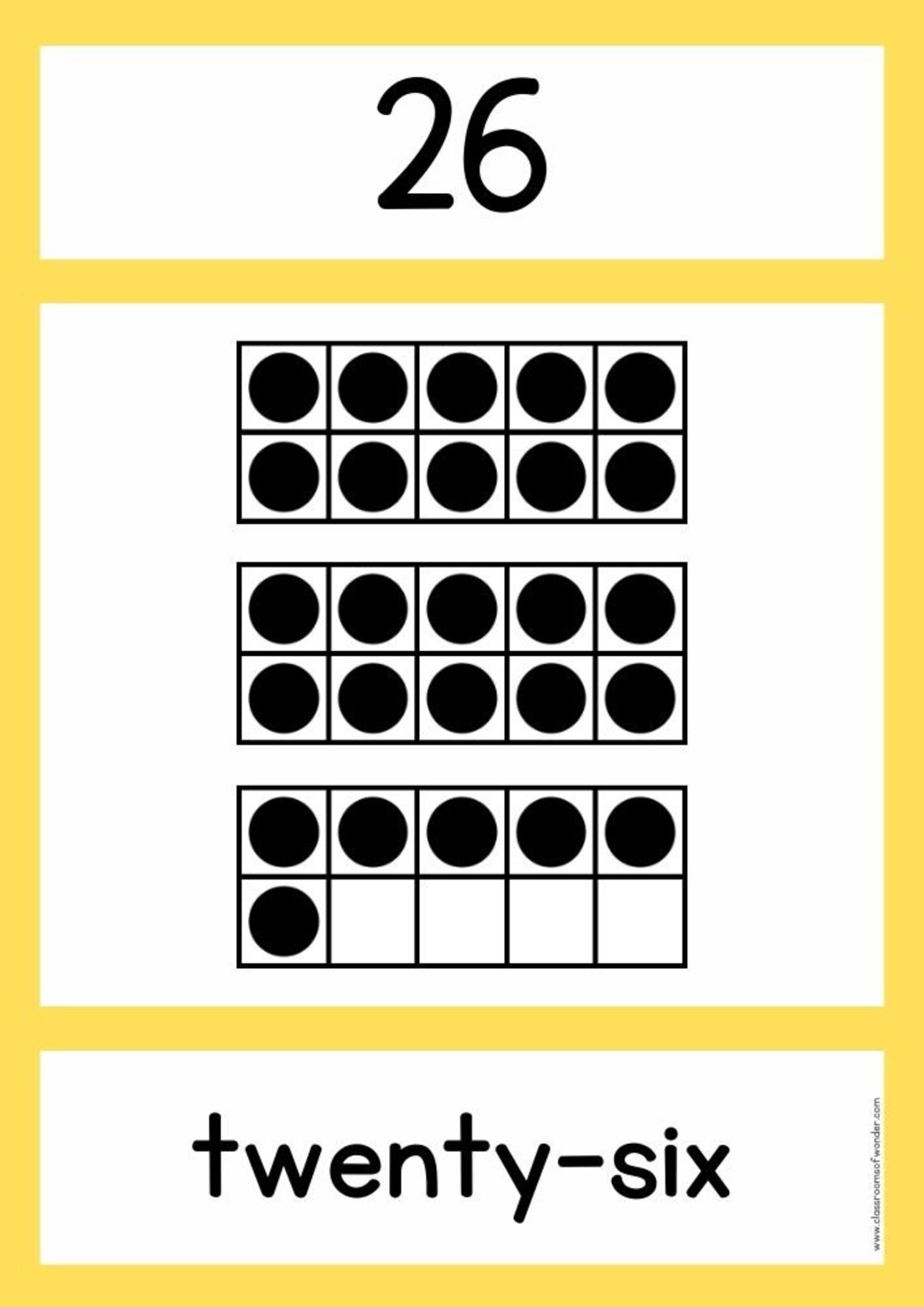 Vibrant Rainbow Tens Frame Posters for Classroom Display Math Learning ...