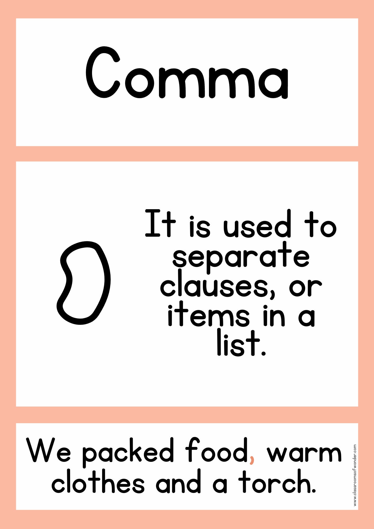 Punctuation Posters Warm, Boho Palette - Etsy