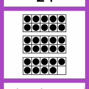 Vibrant Rainbow Tens Frame Posters for Classroom Display Math Learning ...