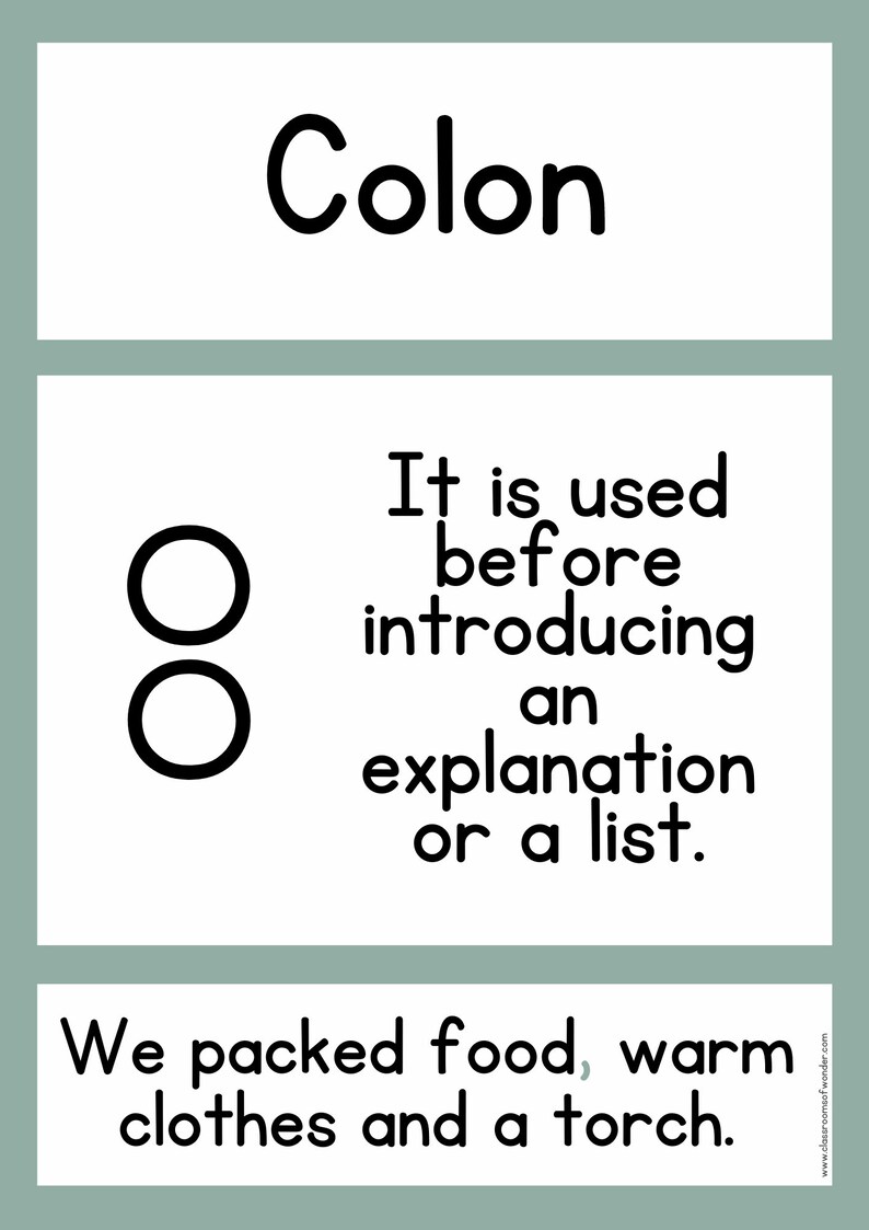 Punctuation Posters Warm, Boho Palette - Etsy