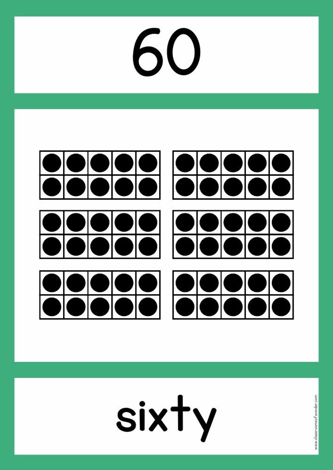 Vibrant Rainbow Tens Frame Posters for Classroom Display Math Learning ...