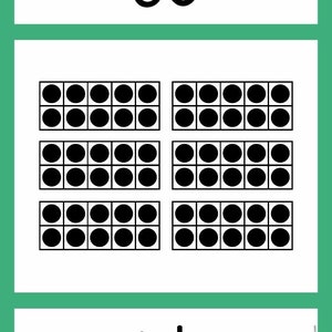 Vibrant Rainbow Tens Frame Posters for Classroom Display Math Learning ...