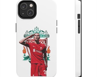 Darwin Nunez Liverpool Football Club Phone Case iPhone 14 iPhone 13 ...