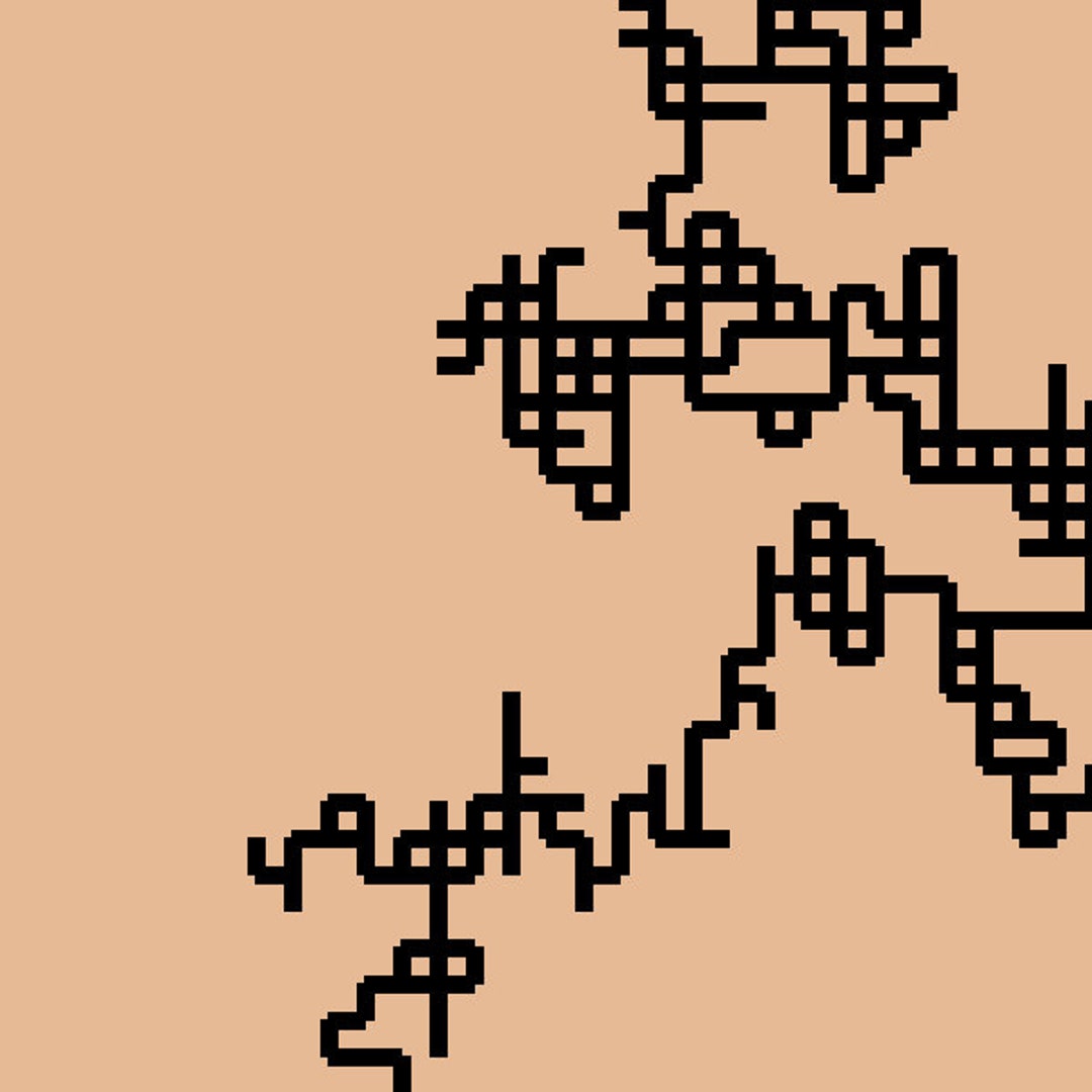 Labyrinth Pixel Art | PNG | 600px by 600px | Digital Art | Digital ...