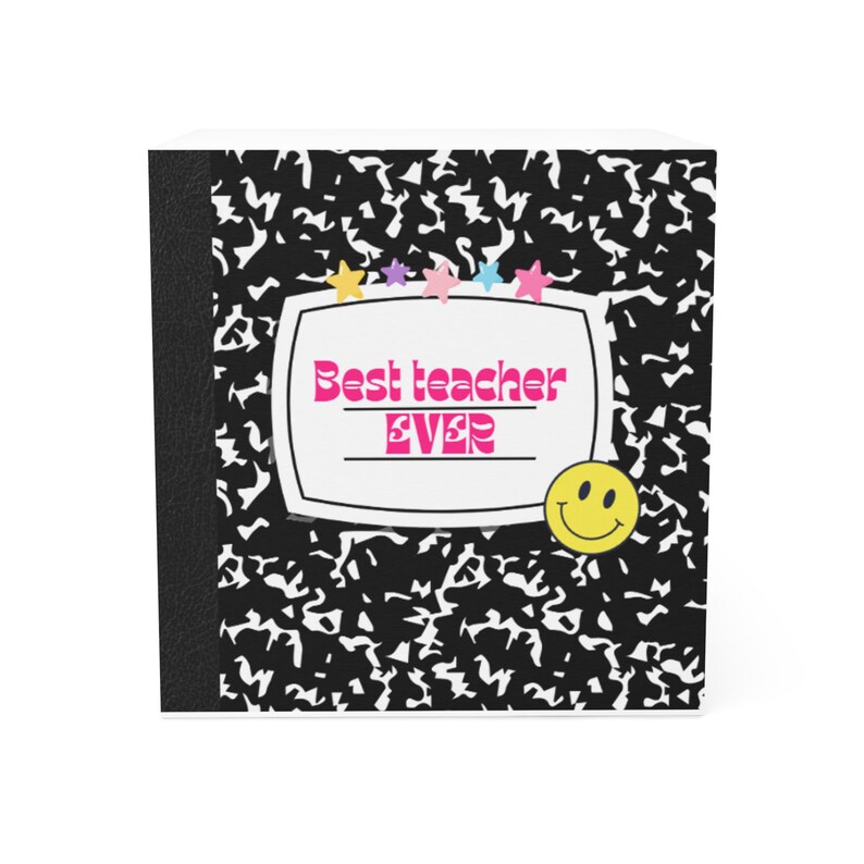 Teacher Post It Note, Teacher Gift, Best Teacher Ever, Teacher, Notepad ...