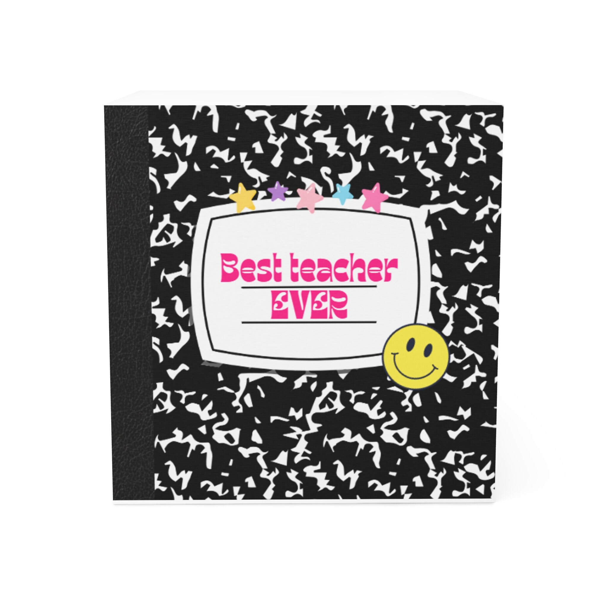 Teacher Post It Note, Teacher Gift, Best Teacher Ever, Teacher, Notepad ...