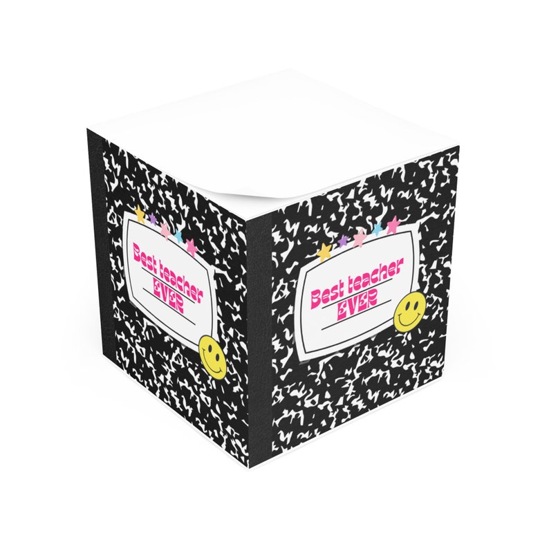 Teacher Post It Note, Teacher Gift, Best Teacher Ever, Teacher, Notepad ...