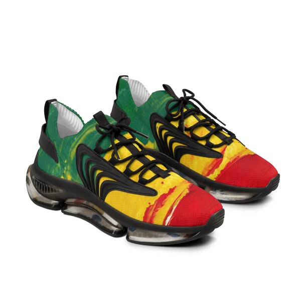 Rasta Sneakers - Etsy
