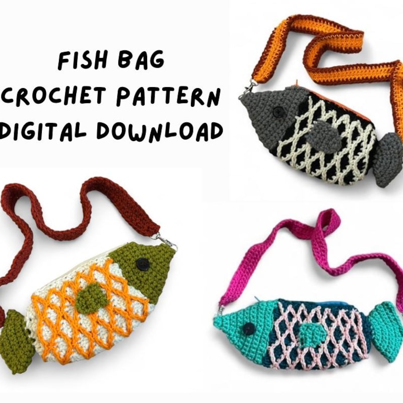 Fruit Fish Crochet - Etsy