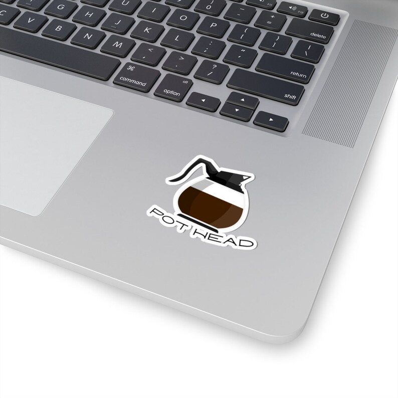 Coffee Pot, Pot Head, Sticker, Pot Head Decal, Funny - Etsy
