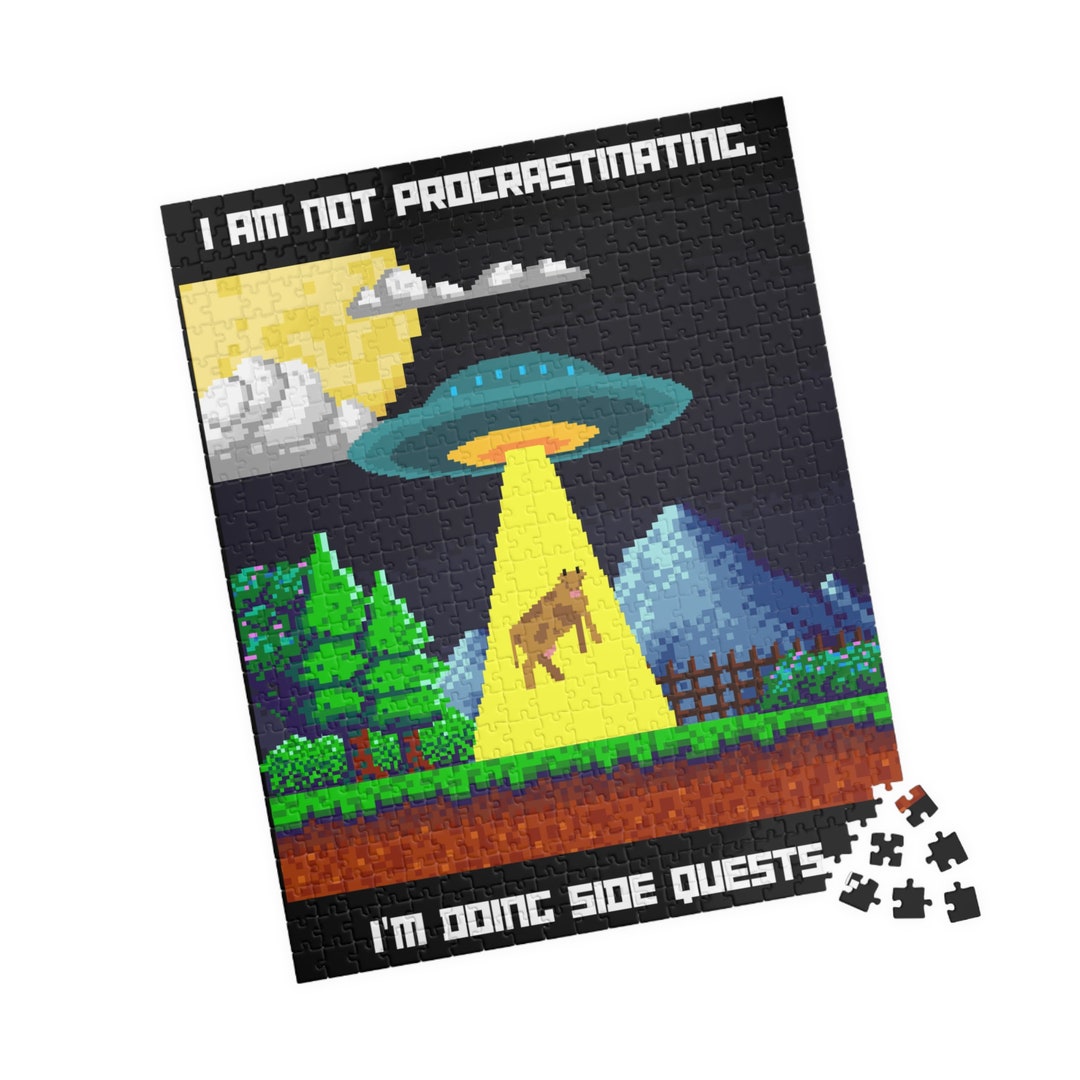 I Am Not Procrastinating, I Am Doing Side Quests, Funny Gamer ...