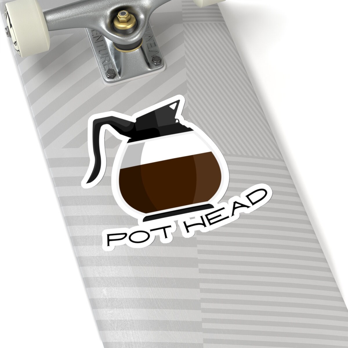 Coffee Pot, Pot Head, Sticker, Pot Head Decal, Funny - Etsy