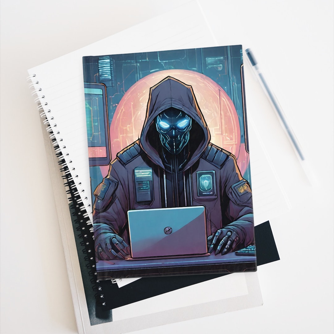 Cyber Hacker Notepad - Cyber Security Journal - Ruled Line - Etsy
