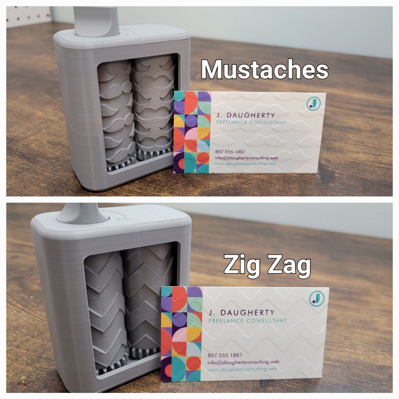 Business Card Embosser With Diverse Patterns, and Easy Operation - Etsy