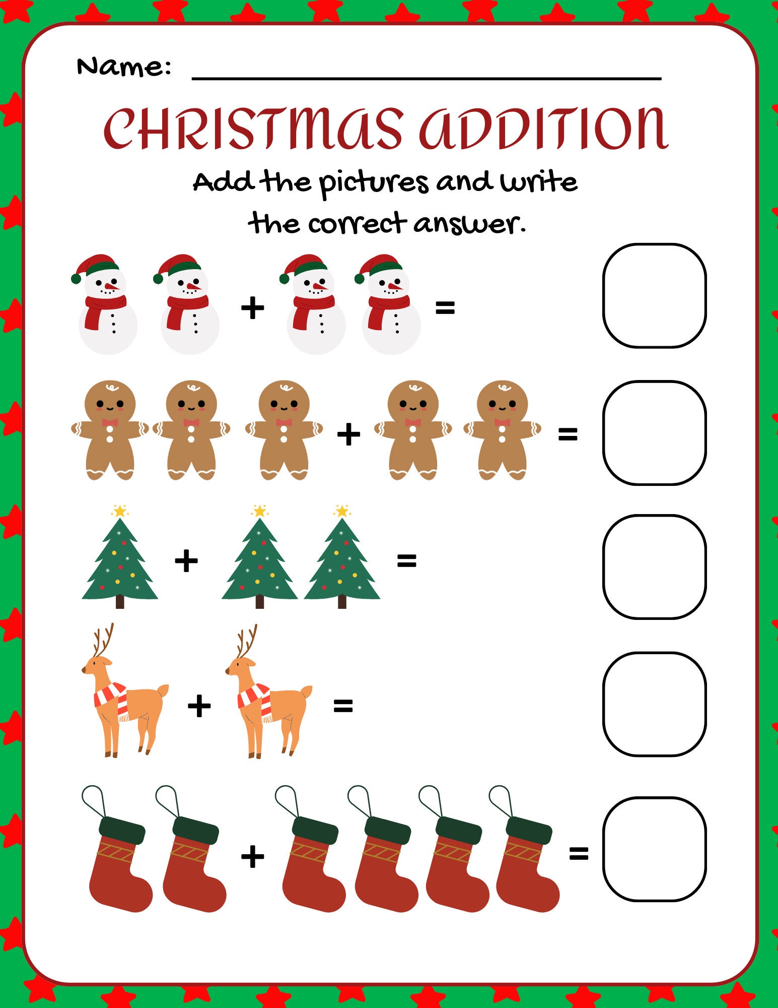 30 Printable Christmas Activities, Christmas Activity Bundle, Kid's ...