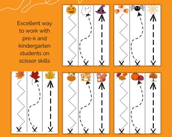 Fall Autumn Cutting Practice Strips Bundle Cutting Strips - Etsy