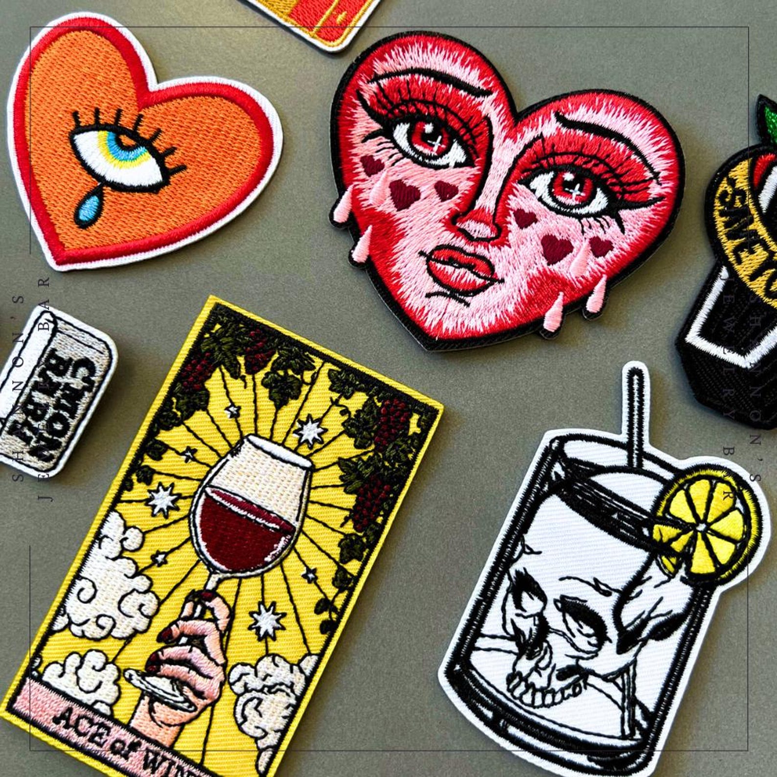 HANDMADE PATCHES - Iron on Patches, Trucker Hat Patch, Alien UFO ...