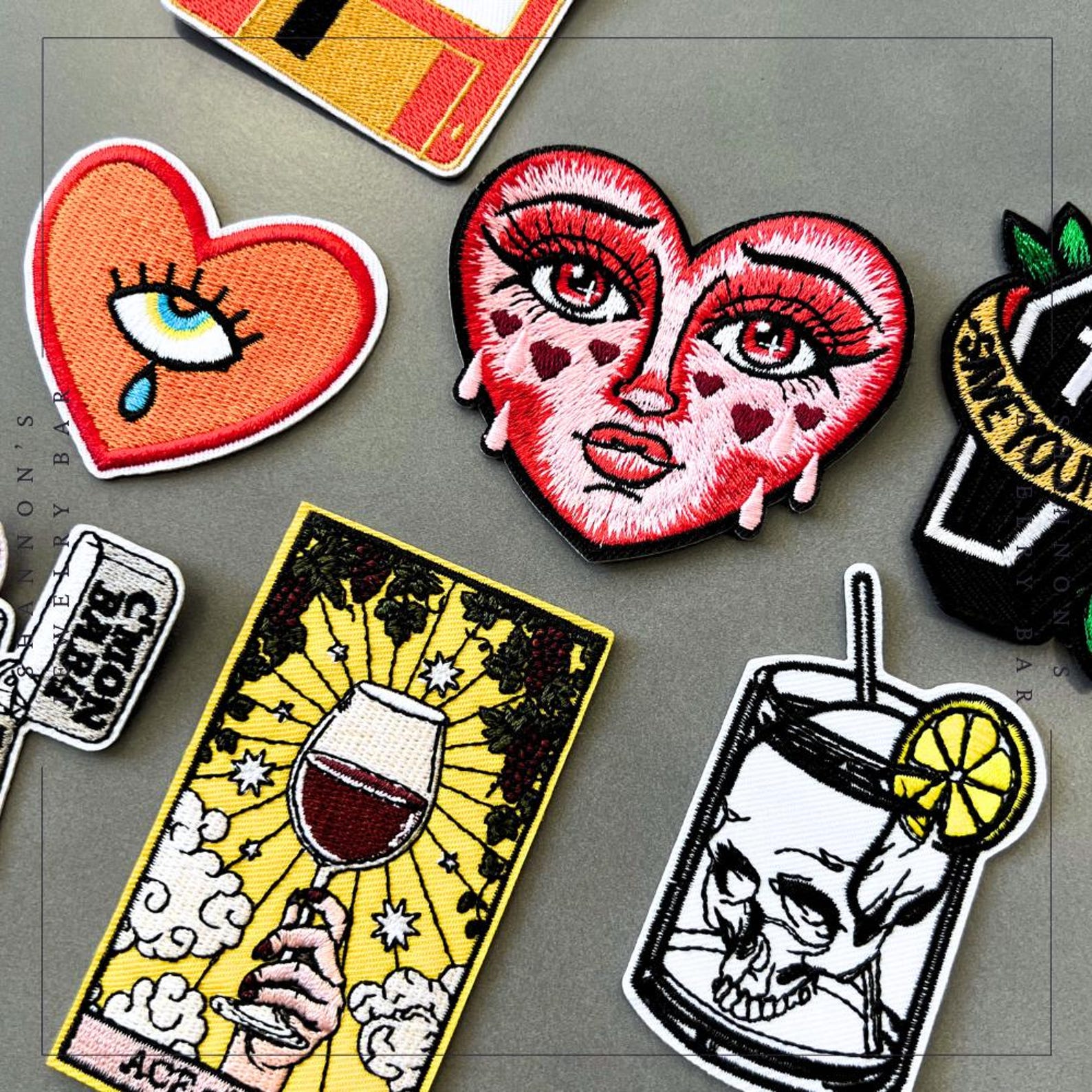 HANDMADE PATCHES - Iron on Patches, Trucker Hat Patch, Western Patch ...