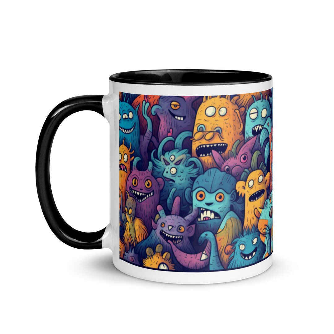 Monster Mug - the Unusual Case of the Flees! - Etsy