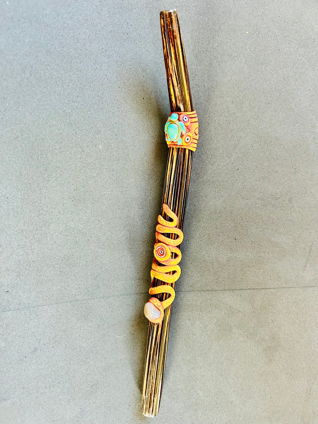 Tepe Pipe With Snake and Turtle Decoration, This is Super Cool, You ...