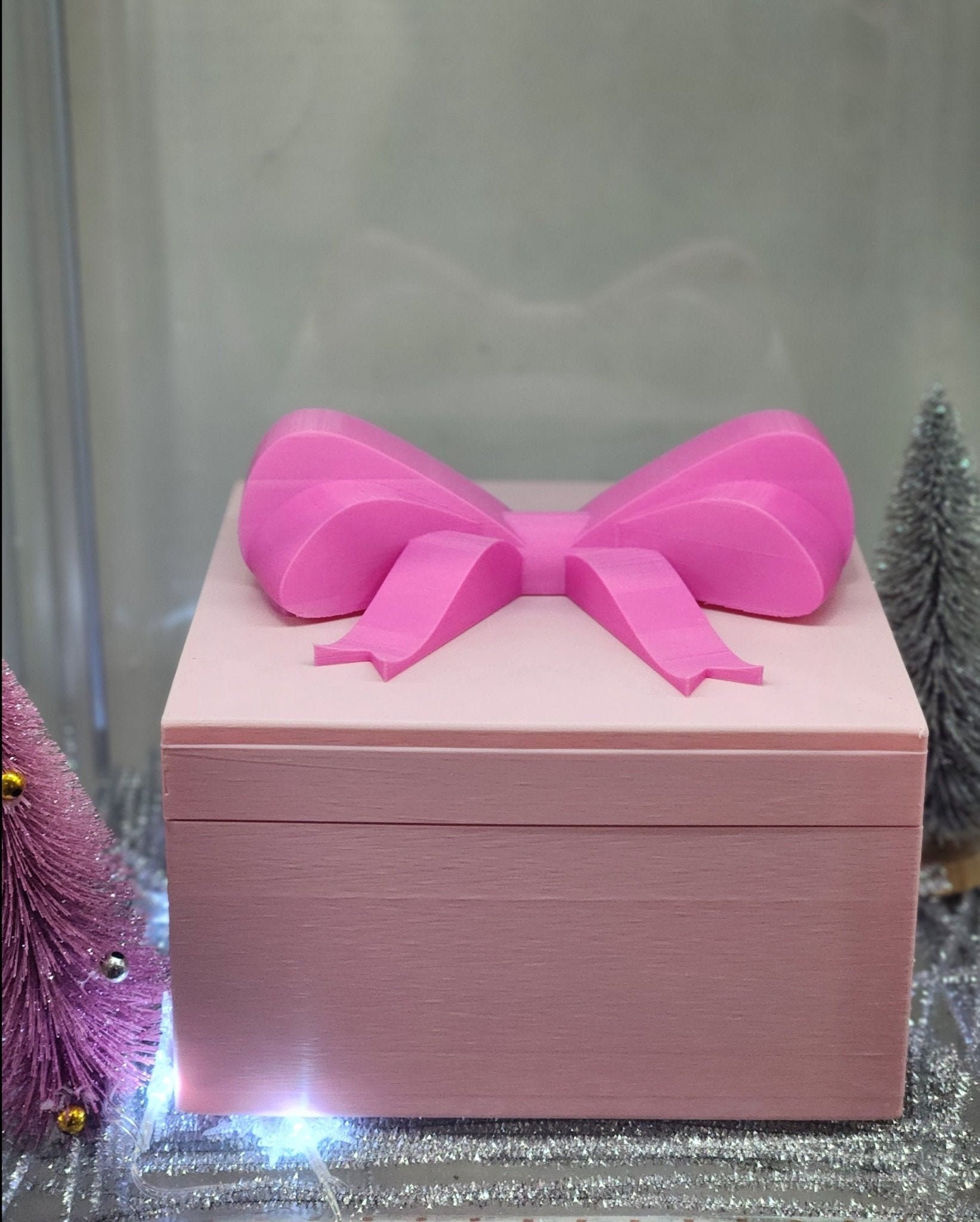 BOW 3D Printed Gift Box - Etsy