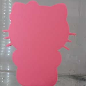 Adorable Baby Cat Pink Heart Standing Sign - Etsy