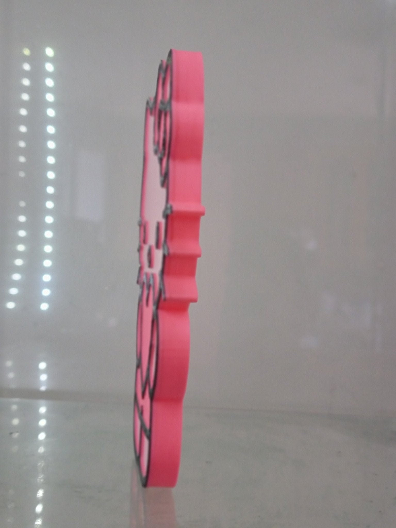 Adorable Baby Cat Pink Heart Standing Sign - Etsy