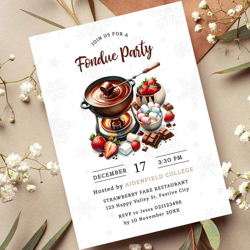 Fondue Party - Etsy
