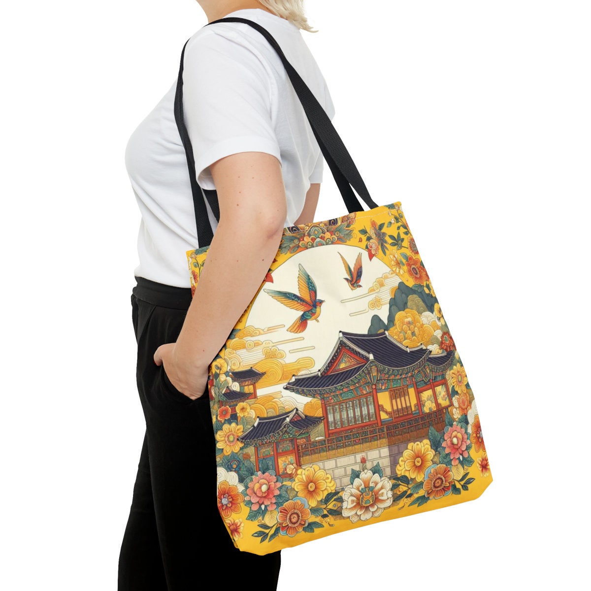 Vietnamese Asian Style Tote Bag, Beautiful Colorful Asian Purse - Etsy