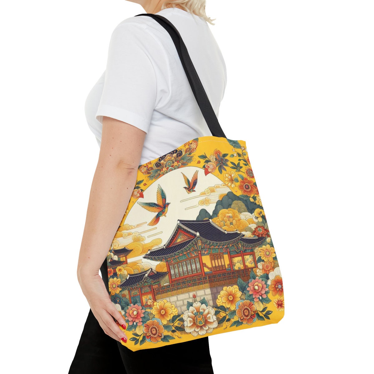 Vietnamese Asian Style Tote Bag, Beautiful Colorful Asian Purse - Etsy