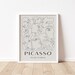 Neutral Picasso Print Picasso Poster Neutral Print Museum Exhibition ...