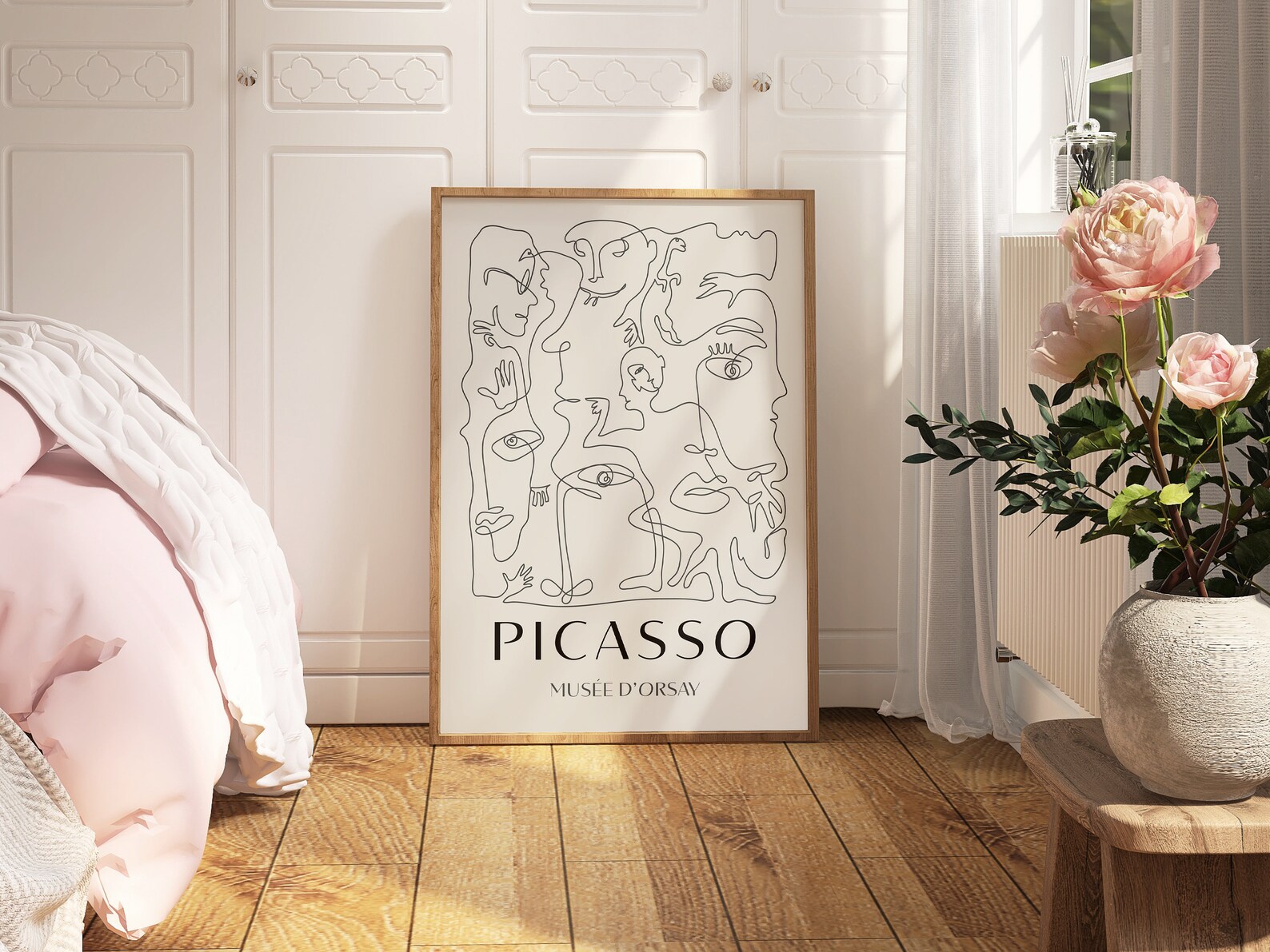 Neutral Picasso Print Picasso Poster Neutral Print Museum Exhibition ...