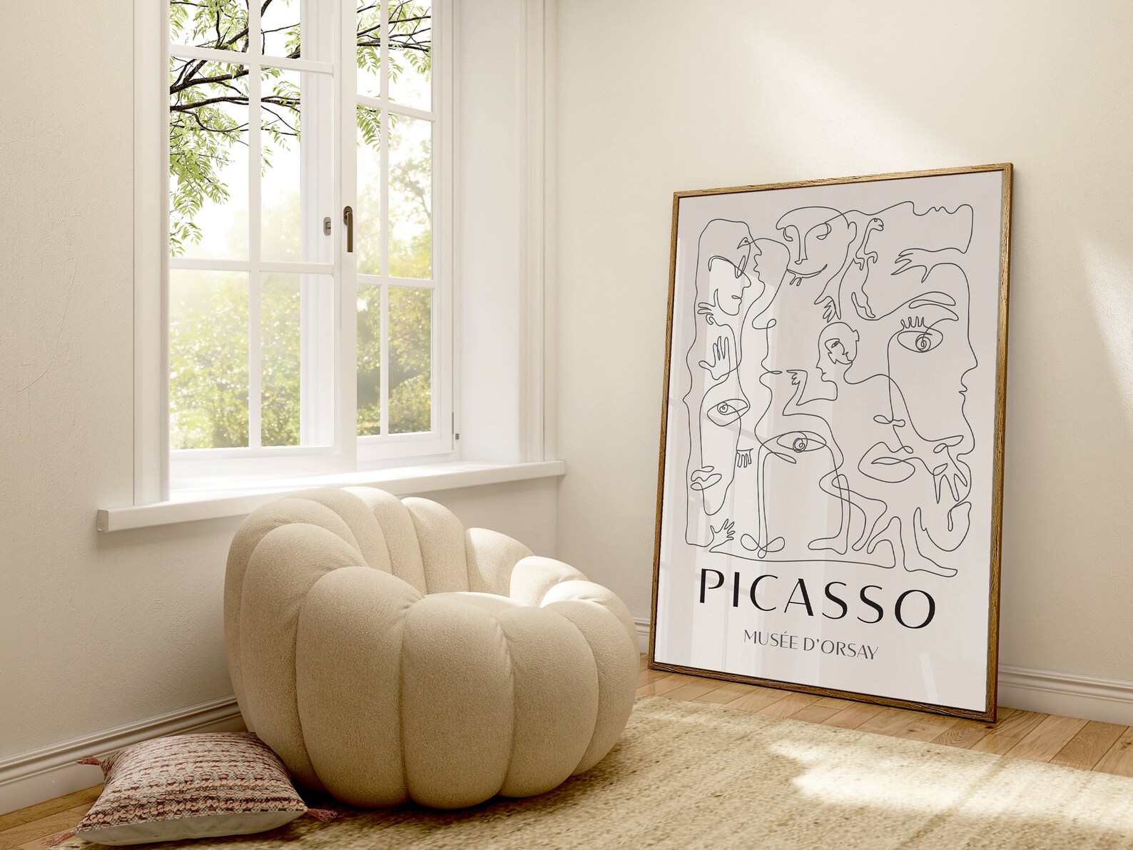 Neutral Picasso Print Picasso Poster Neutral Print Museum Exhibition ...