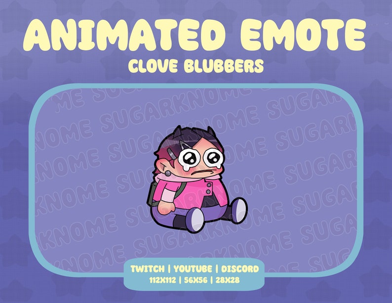 Clove Blubbers - Animated VALORANT Emote for Twitch, Youtube, Discord ...