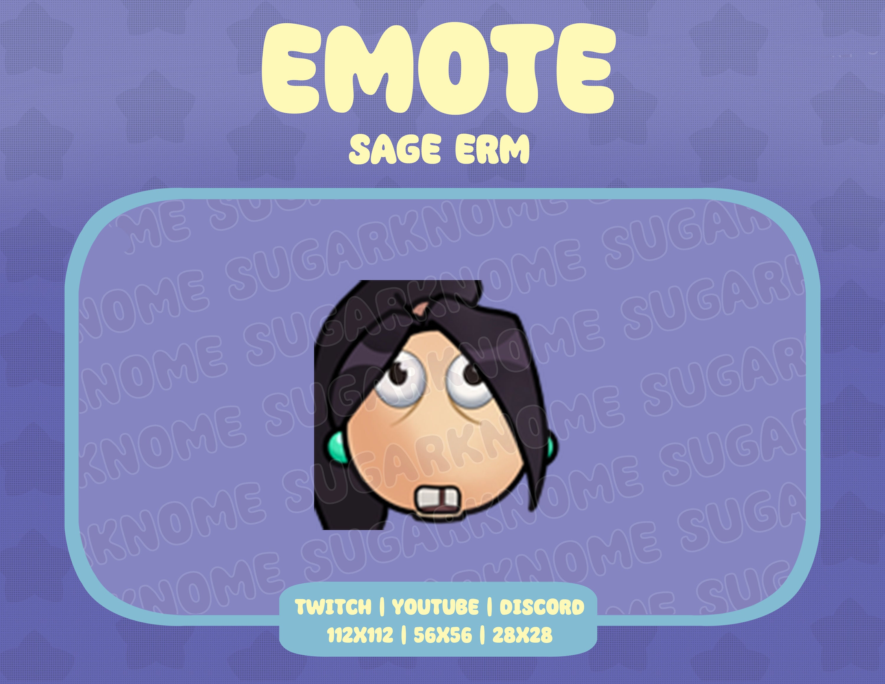 Sage Erm VALORANT Emote for Twitch, Youtube, Discord - Etsy
