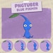 Blue Pikmin- NINTENDO PIKMIN Pngtuber for Twitch, Youtube, Discord - Etsy