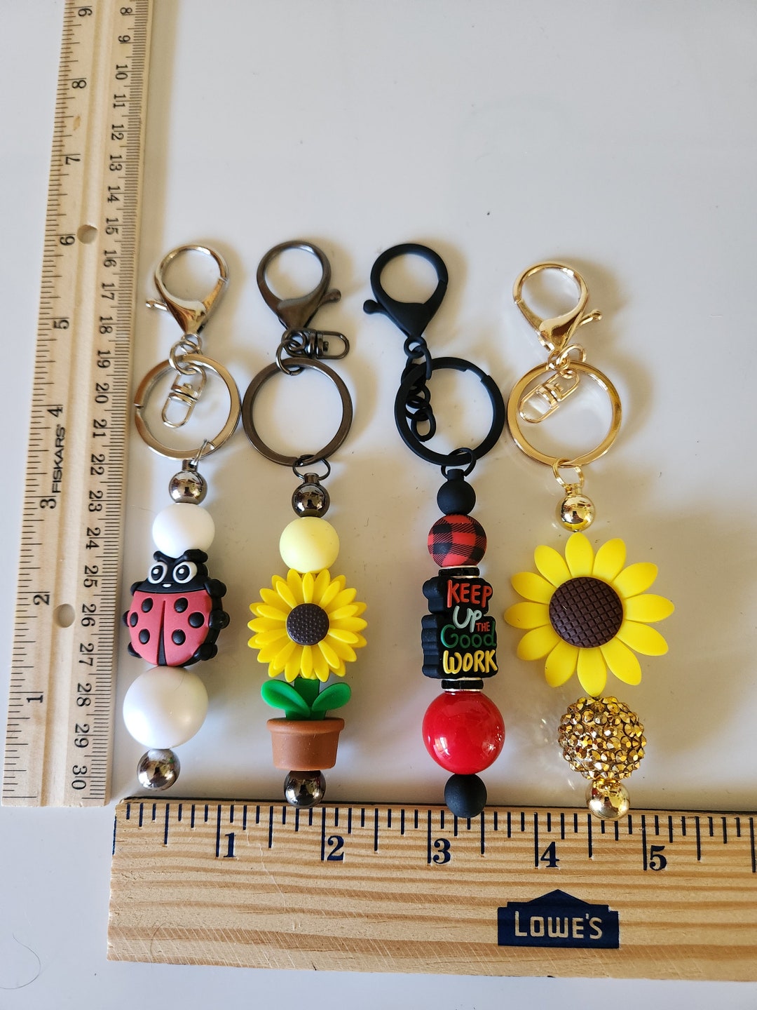 Beadable Key Chains - Etsy