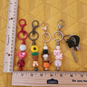 Beadable Key Chains - Etsy