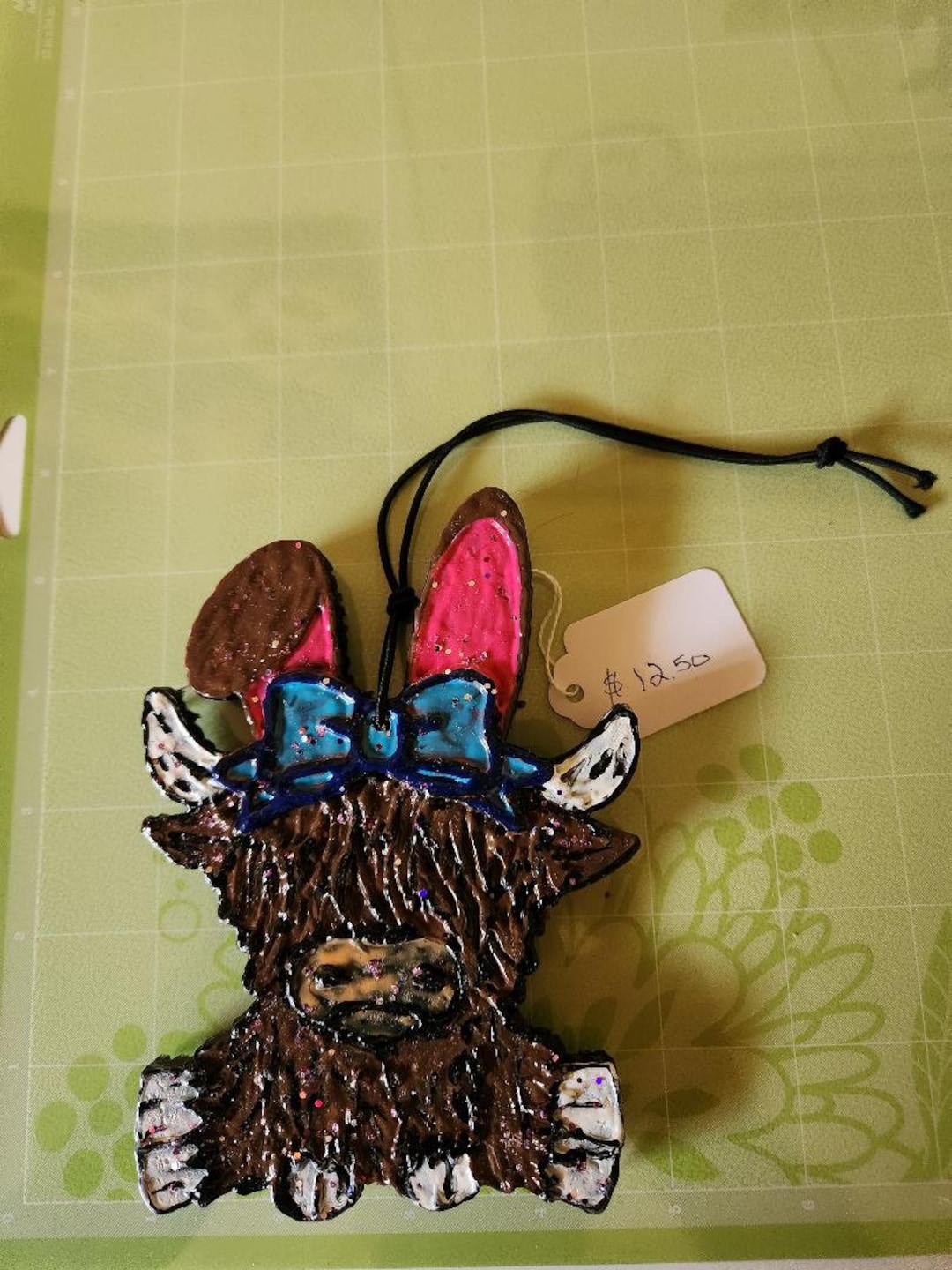 Highland Cow Bunny Ears - Etsy