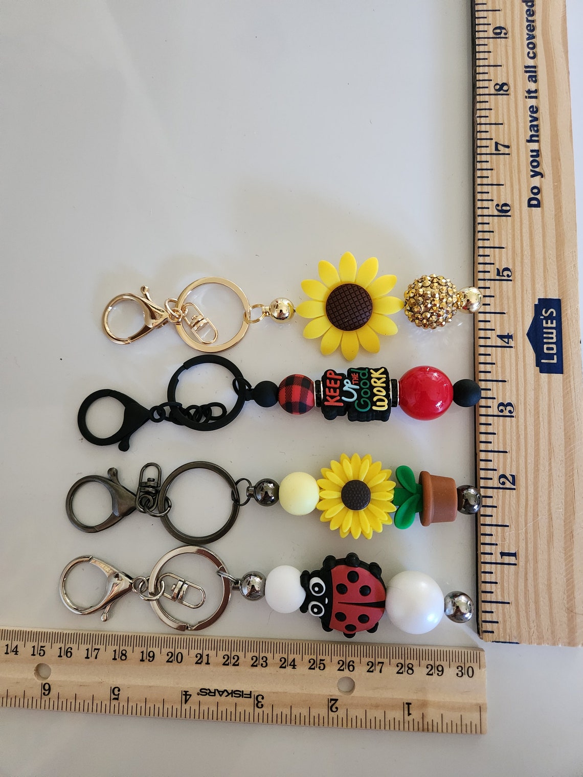 Beadable Key Chains - Etsy