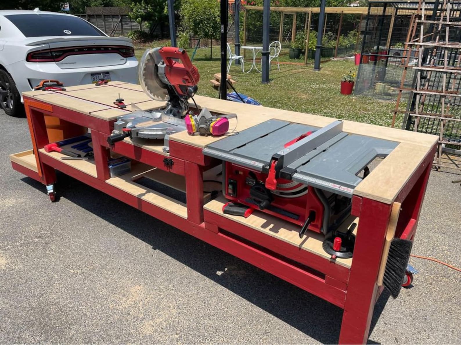 T-track Equipped Woodworking Workbench Plans (PDF Plans) - Etsy