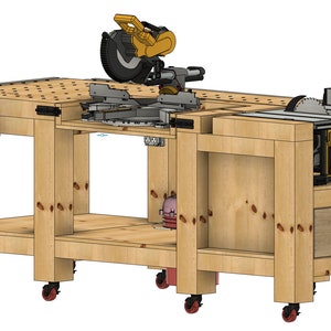 The Ultimate Woodworking Bench Plans (PDF Plans) - Etsy