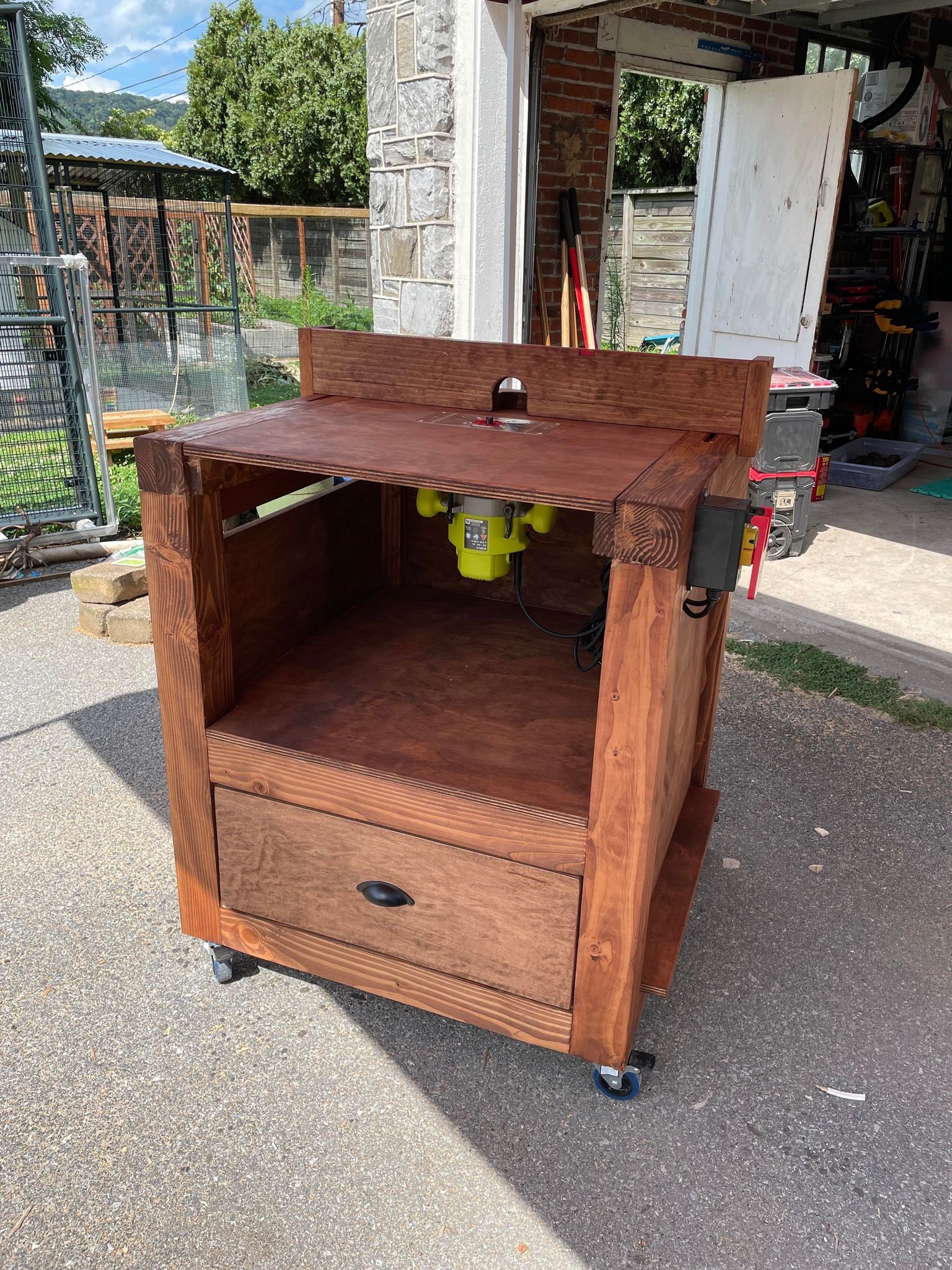 Mobile Router Table Plans (PDF Plans) - Etsy